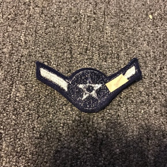 Accessories | 1 Pair 2 Patches 19761993 Usaf Air Force Rank Patch ...